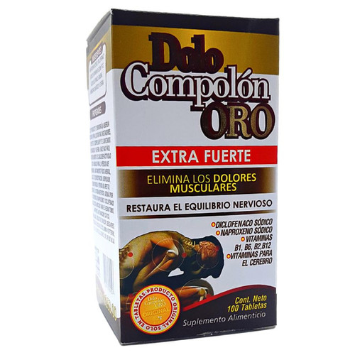 Multivitamínico Dolo Comp Oro Vida Natural 100 Tabletas | Productos ...