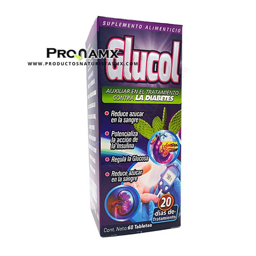 Glucol Antidiabetico Vida Natural 60 Tabletas | Productos Naturistas