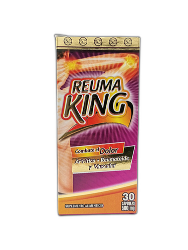 Reuma King 30 cápsulas | Productos Naturistas