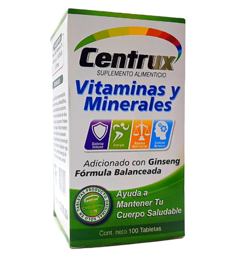 Multivitamínico Con Minerales Vida Natural de 100 Tabletas | Productos ...