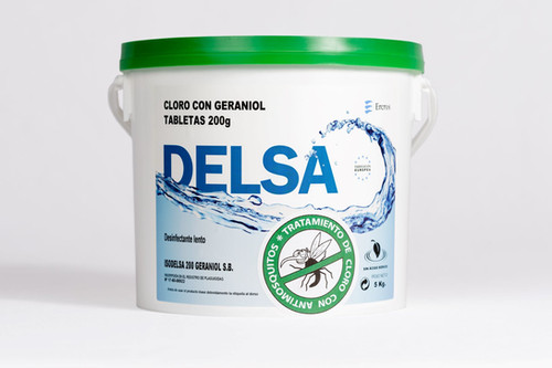 DELSA Anti-Mosquito Chlorine Tablets 200g (5kg) | Aethra Pty Ltd