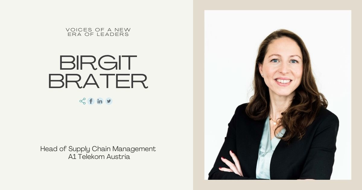 Birgit Brater as a voice for a new era of leaders