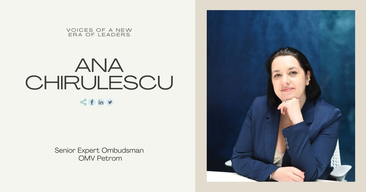 Ana Chirulescu as a voice for a new era of leaders