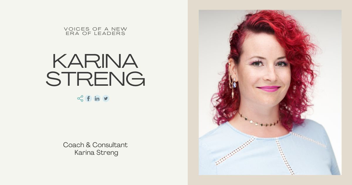 Karina Streng as a voice for a new era of leaders