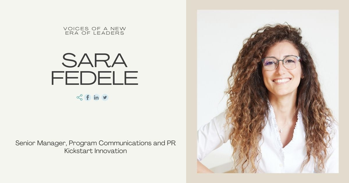 Sara Fedele as a voice for a new era of leaders