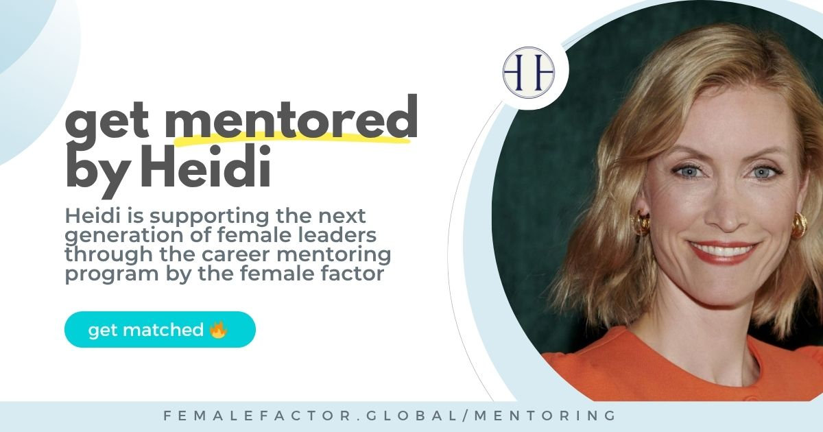 Heidi Hauer | mentor at the female factor