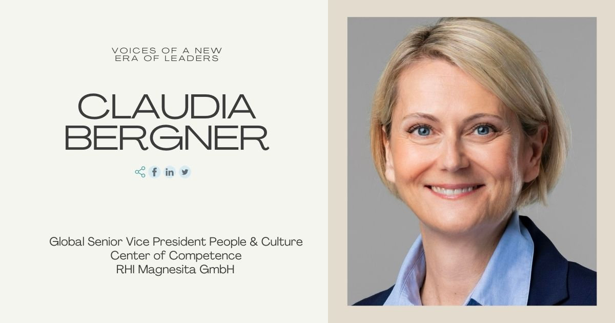 Claudia Bergner as a voice for a new era of leaders