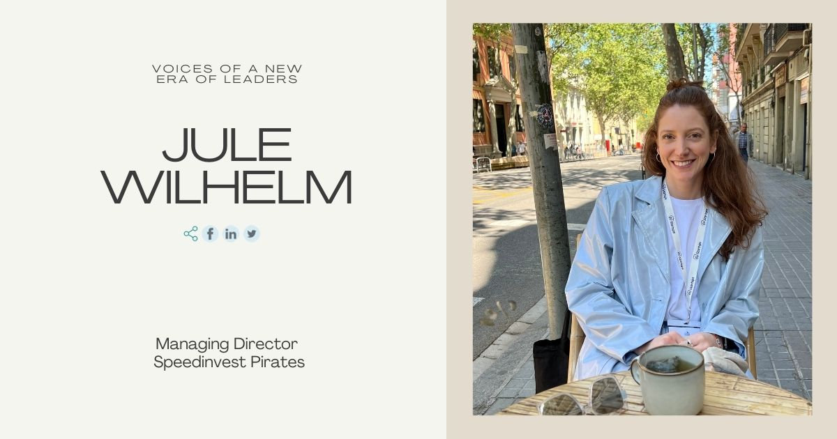 Jule Wilhelm as a voice for a new era of leaders