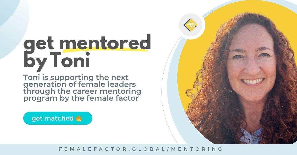Toni Cairns | mentor at the female factor