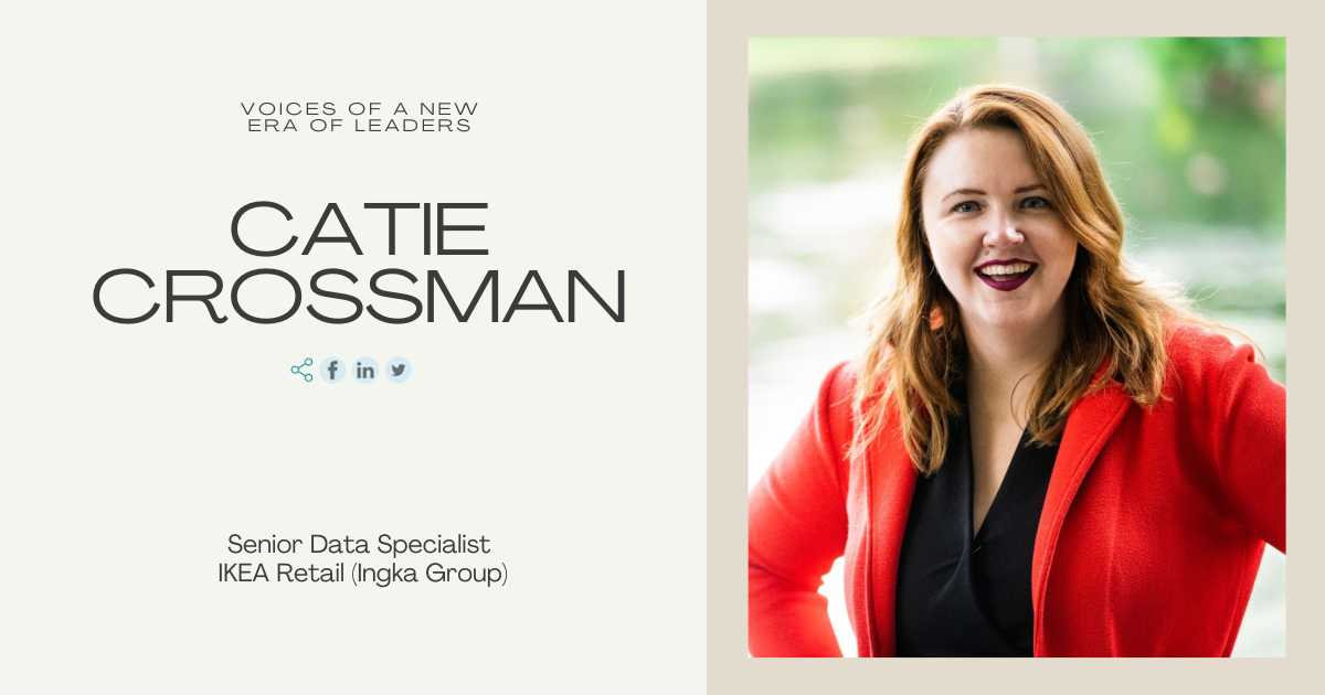 Catie Crossman as a voice for a new era of leaders