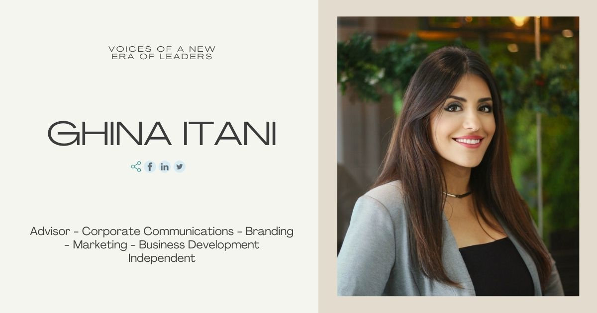 Ghina Itani as a voice for a new era of leaders