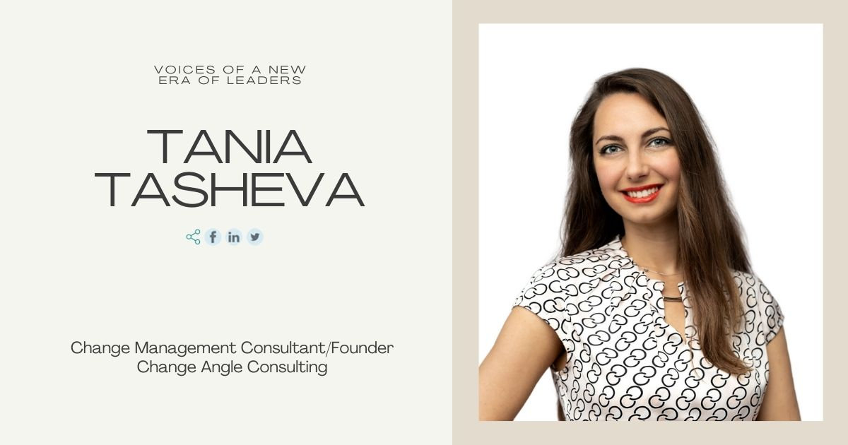 Tania Tasheva as a voice for a new era of leaders