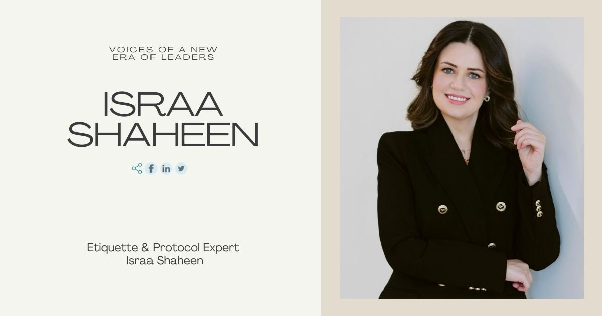 Israa Shaheen as a voice for a new era of leaders
