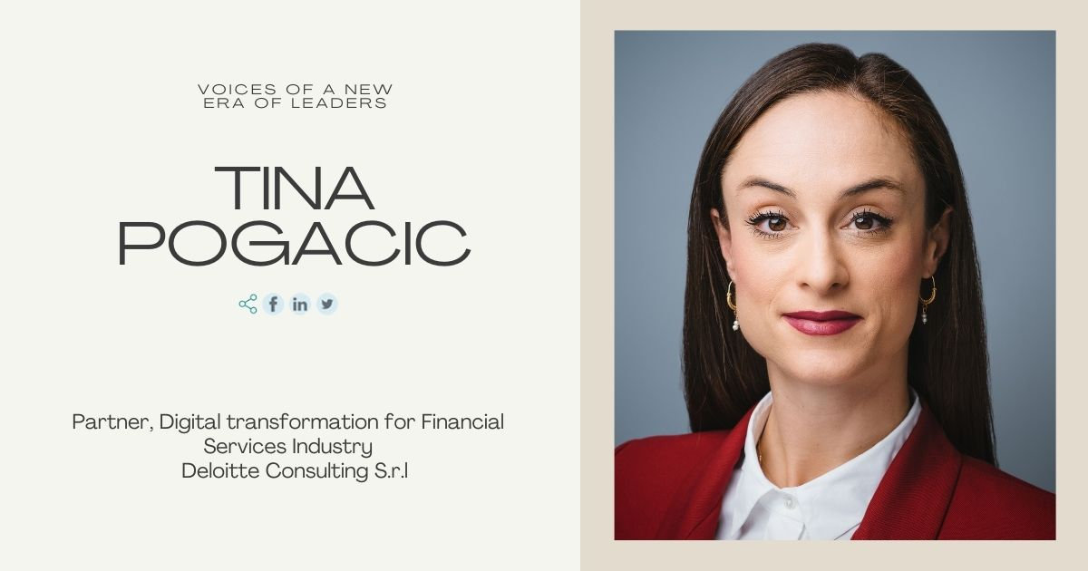 Tina Pogacic as a voice for a new era of leaders