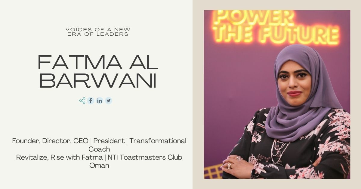 Fatma Al Barwani as a voice for a new era of leaders