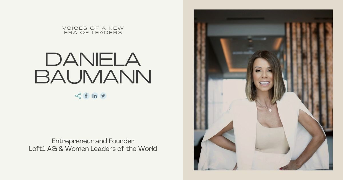 Daniela Baumann as a voice for a new era of leaders