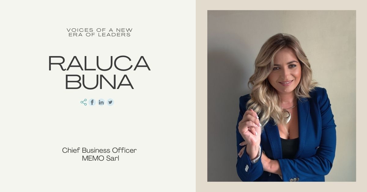 Raluca Buna as a voice for a new era of leaders