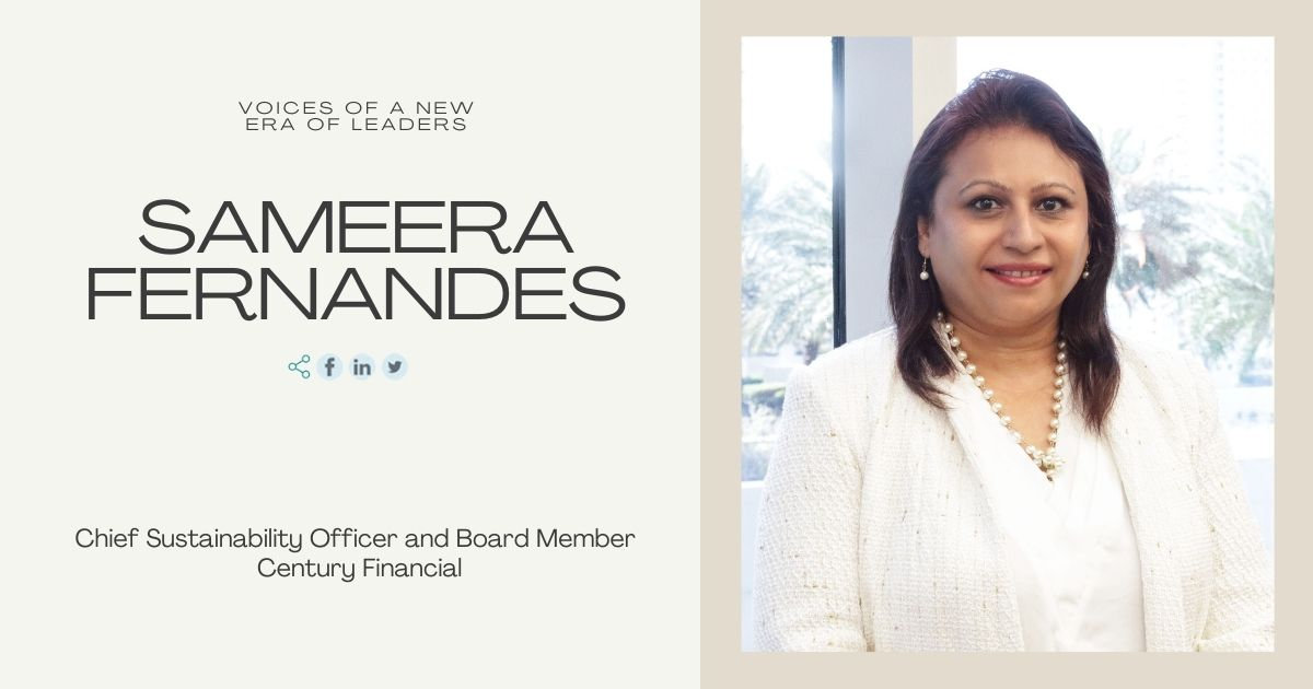 Sameera Fernandes as a voice for a new era of leaders