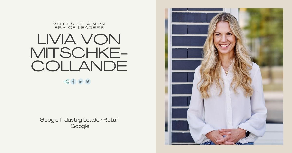 Livia von Mitschke-Collande as a voice for a new era of leaders