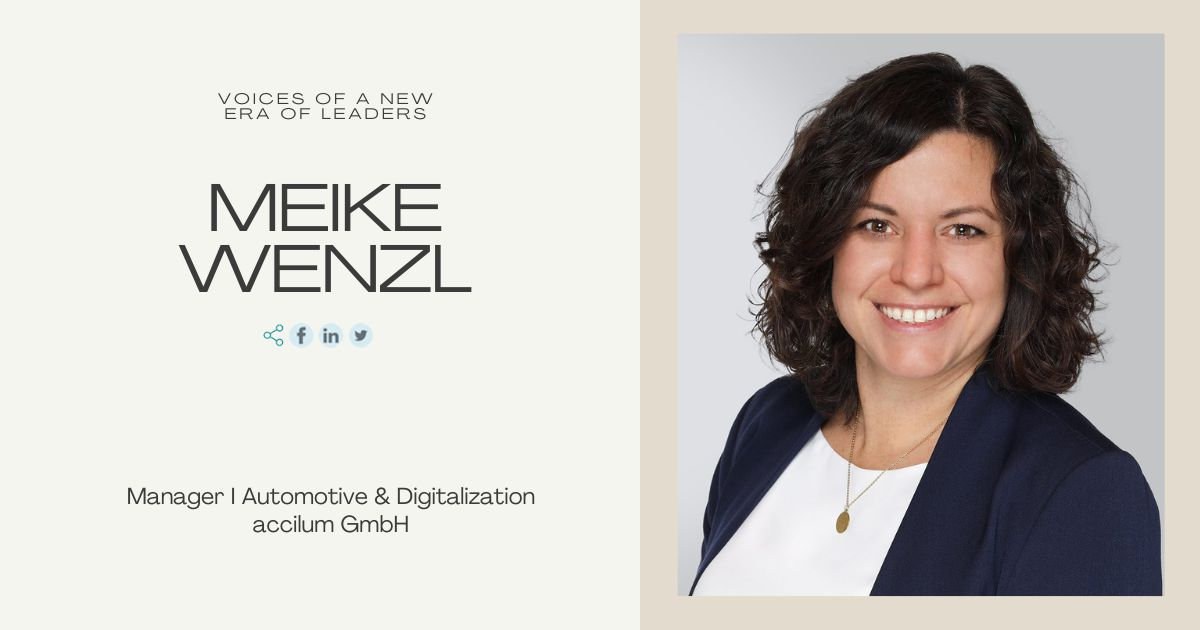 Meike Wenzl as a voice for a new era of leaders