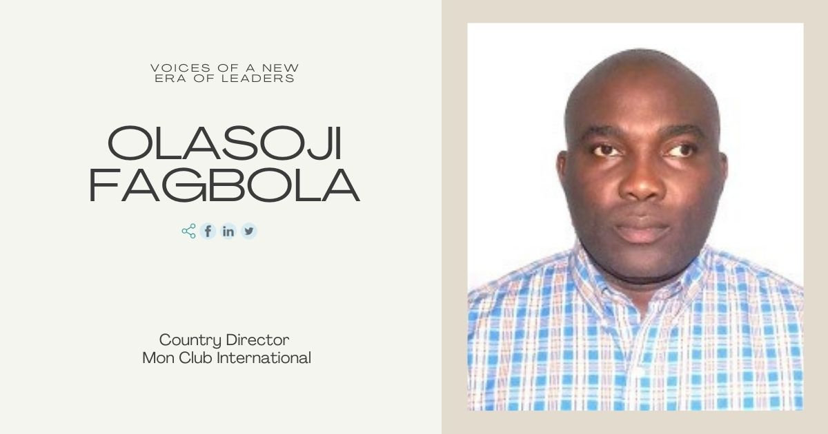 Olasoji Fagbola as a voice for a new era of leaders