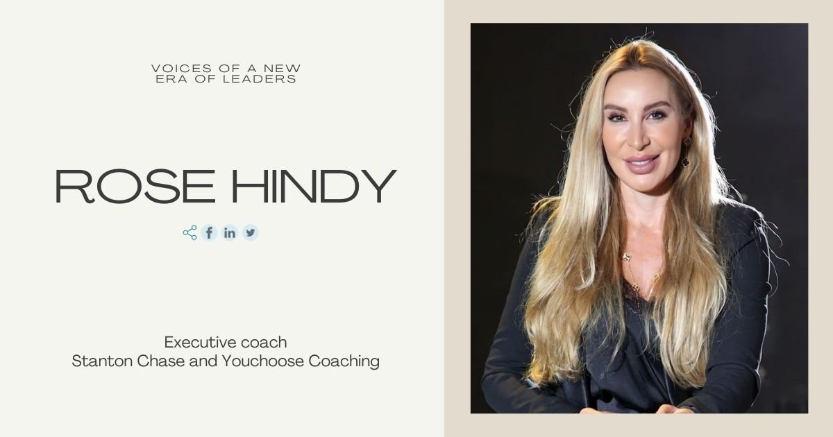 Rose Hindy as a voice for a new era of leaders