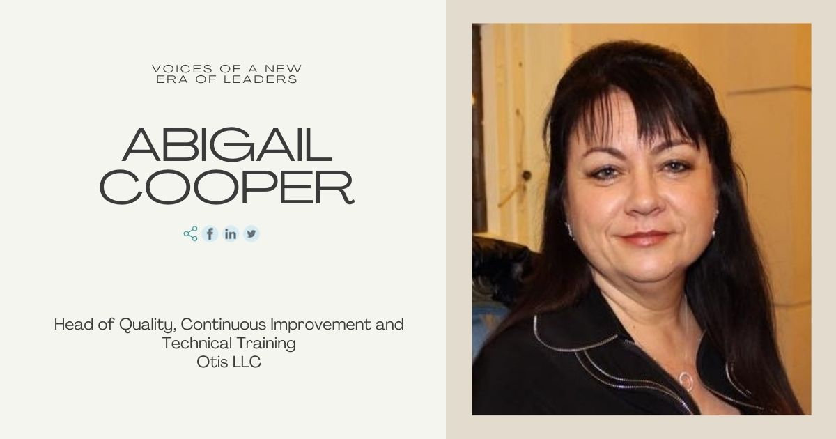 Abigail Cooper as a voice for a new era of leaders
