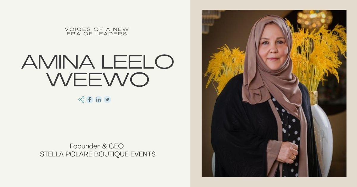 Amina Leelo Weewo as a voice for a new era of leaders