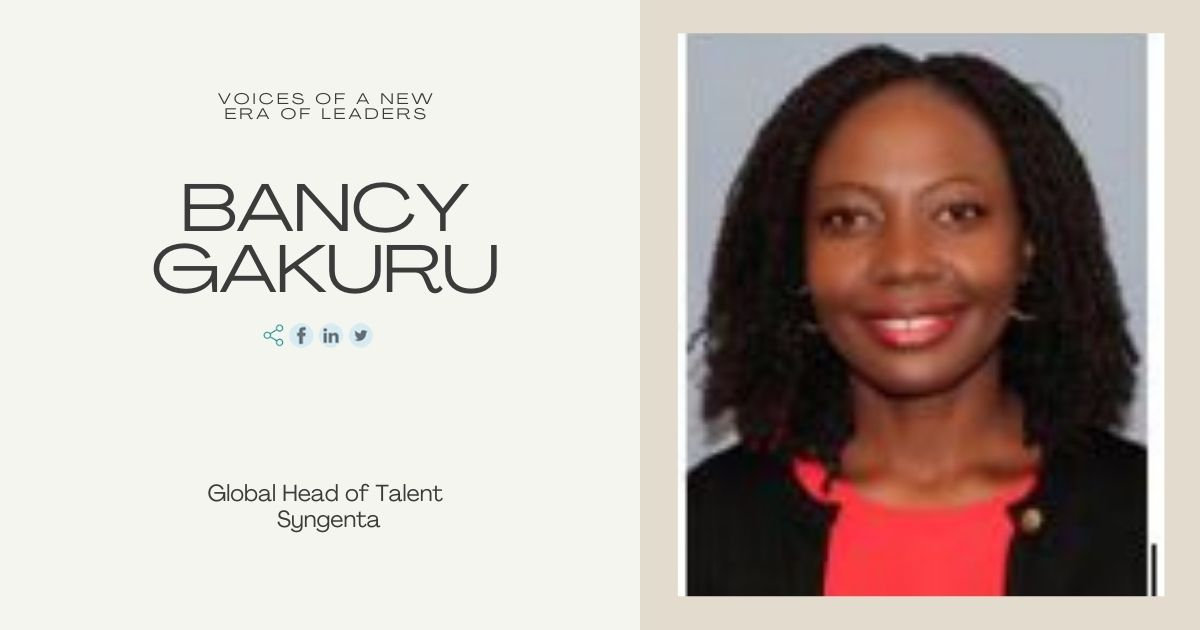 Bancy Gakuru as a voice for a new era of leaders