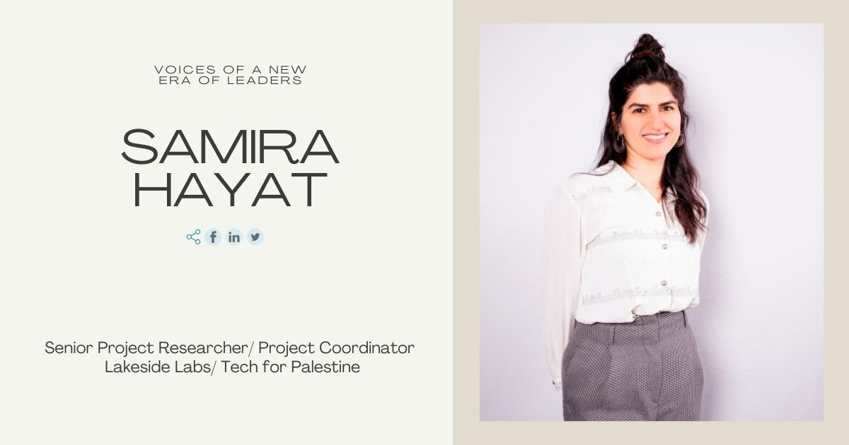 Samira Hayat as a voice for a new era of leaders