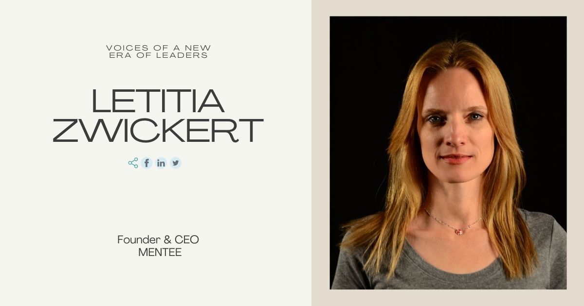 Letitia Zwickert as a voice for a new era of leaders