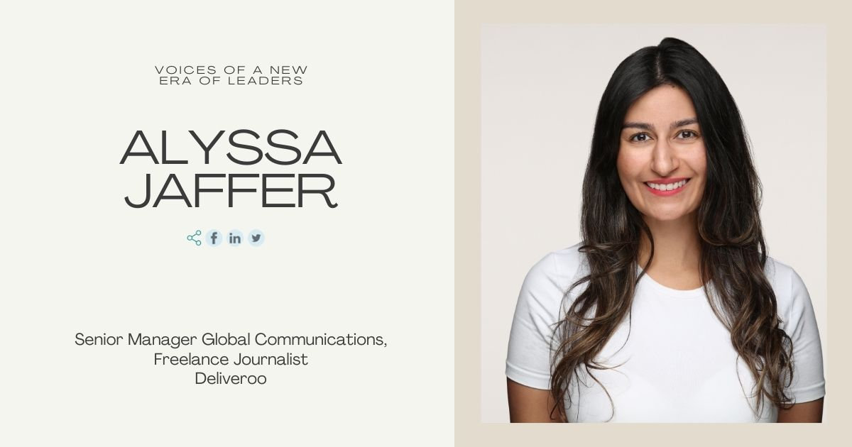 Alyssa Jaffer as a voice for a new era of leaders