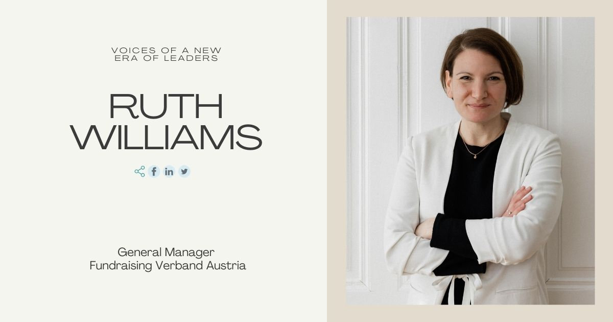 Ruth Williams as a voice for a new era of leaders