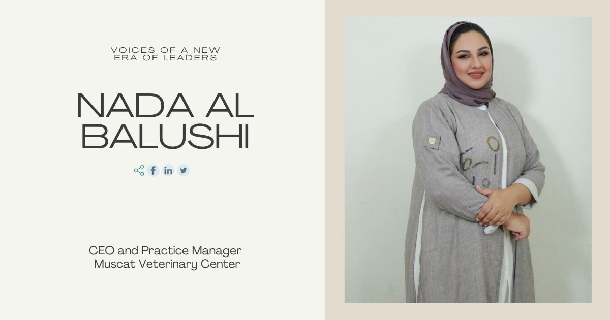 Nada Al Balushi as a voice for a new era of leaders