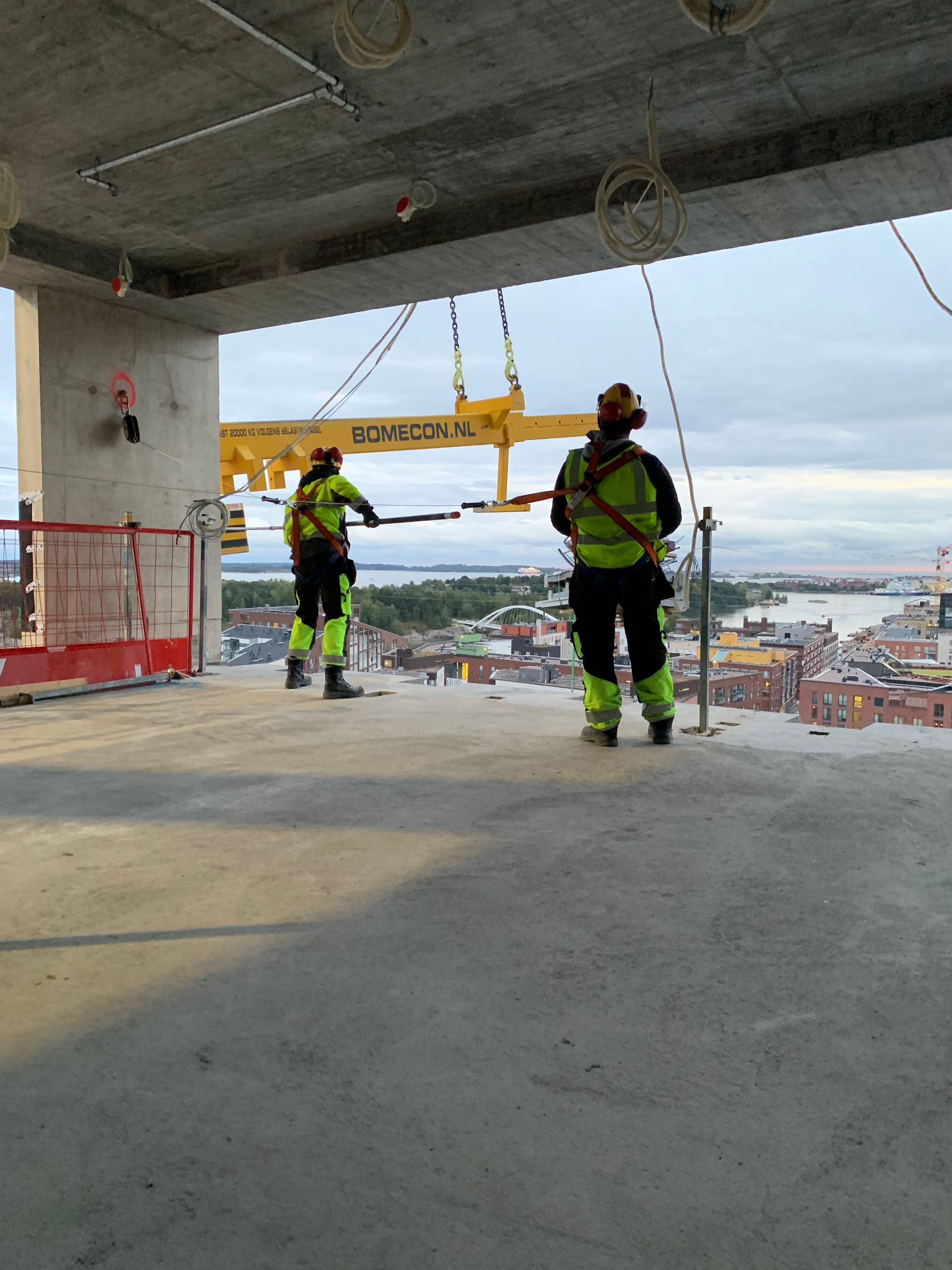 Tehokkuutta rakennustyömaille työmaalogistiikalla | MatFlow | Finland
