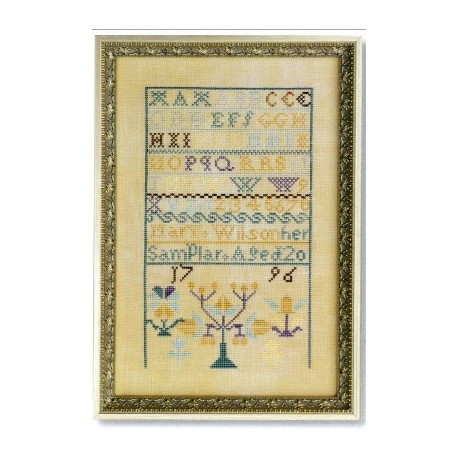 Miss Marys Sampler 1796 JBW Designs Pattern Only | The Stitchery Nook