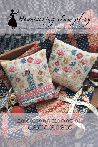 LADY ROSIE - AMERICANA MAMAS III Heartstring Samplery Heartst Pattern ...