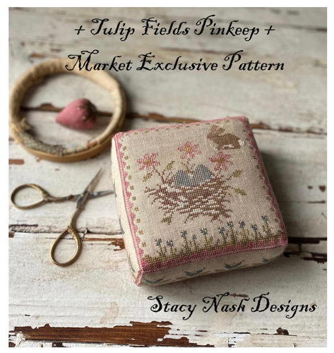 TULIP FIELDS PINKEEP Stacy Nash Designs Market; Pattern Only | The ...