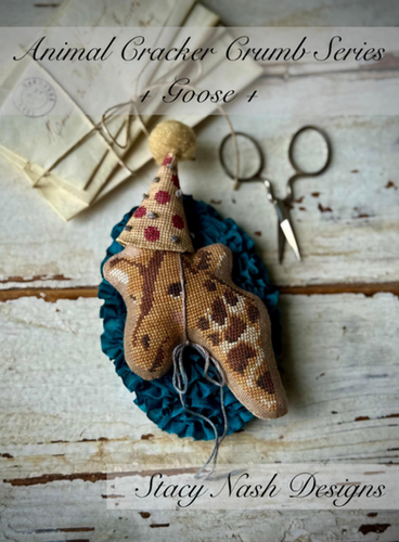 ANIMAL CRACKER CRUMB SERIES - GOOSE Stacy Nash Designs | The Stitchery Nook