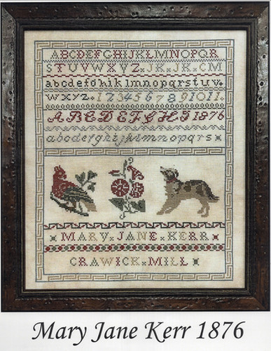 MARY JANE KERR 1876 The Scarlett House Pattern Only | The Stitchery Nook