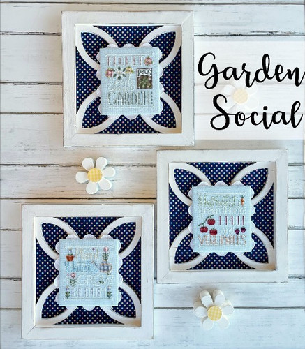 GARDEN SOCIAL Little Stitch Girl Market Pattern Only | The Stitchery Nook