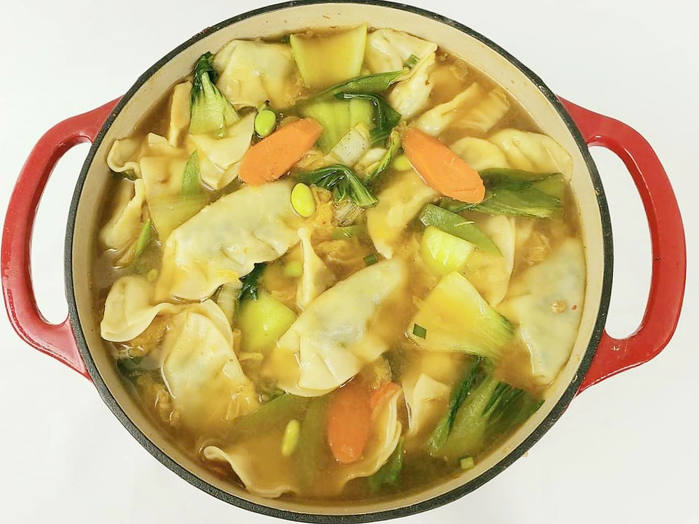 POT STICKER SOUP