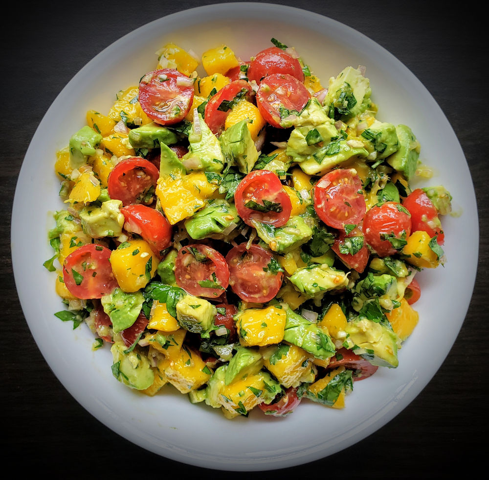 MANGO-AVOCADO SALAD