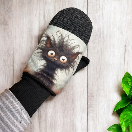 Mitaine crazy cat | c-divin