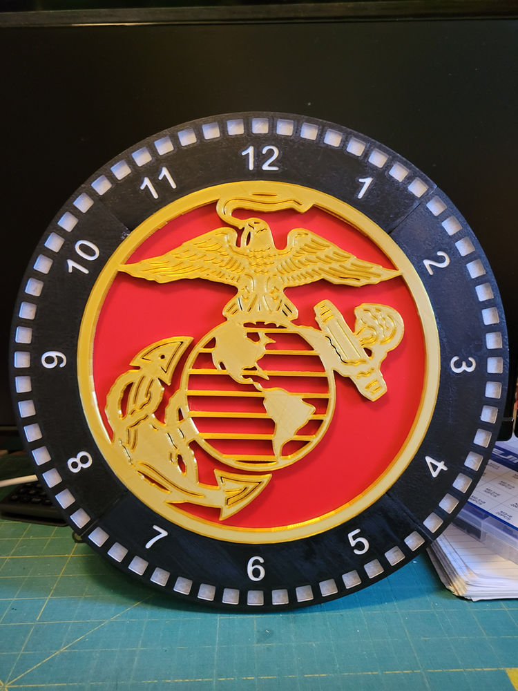 Ring Clock | Steve's Clocks