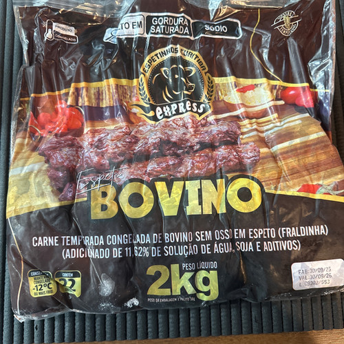 BOVINO 2KG - COM 22 ESPETOS - KISPETO | Espetinhos Curitiba BIGORRILHO
