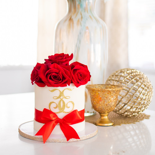 Rose Box Cake | Elaine