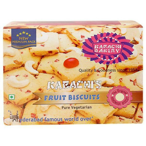 Karachi Bakery Fruit Biscuits 400 g | Jain Shopee