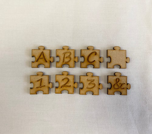 Letters - Jigsaw | The Crafty Cow