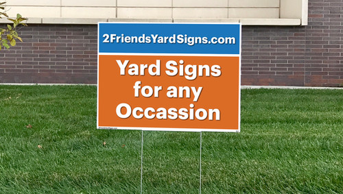 Custom Yard Sign | Thank You Yard Signs